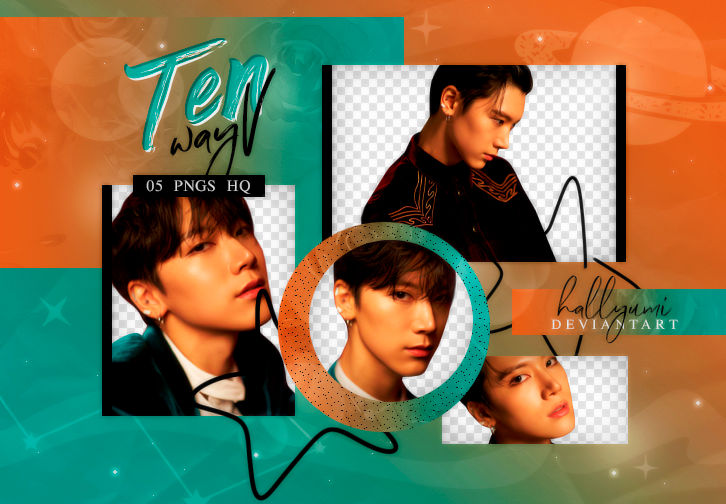 PNG PACK: Ten 'REGULAR' | WayV by Hallyumi on DeviantArt