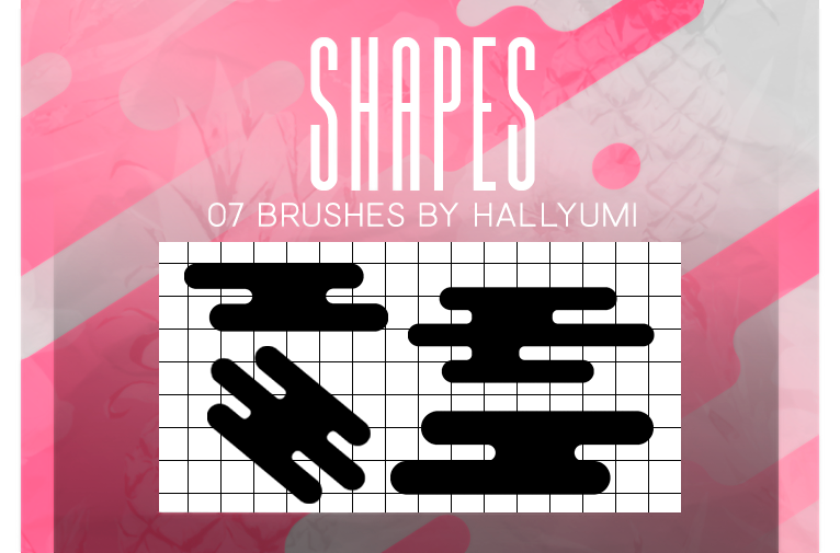 BRUSHES: SHAPES by Hallyumi on DeviantArt