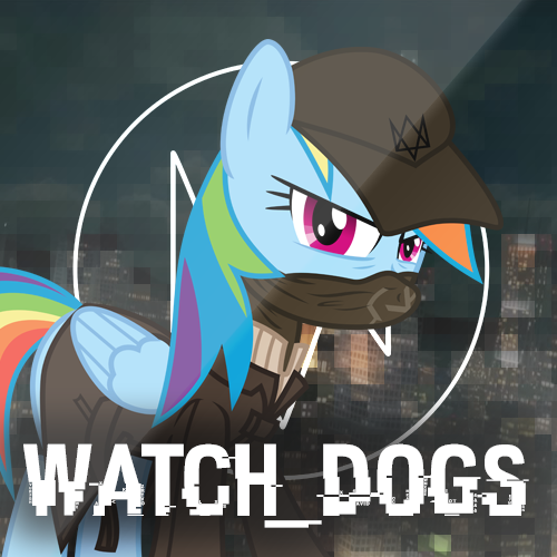 [MLP Icon] Watch_Dogs by pavelgun93 on DeviantArt