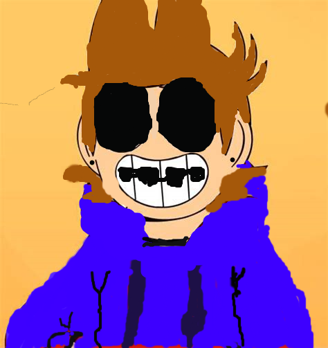 Tord with Toms eyes and Hoodie style by TordTheRedArmyLeader on DeviantArt