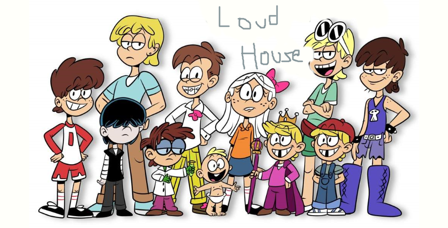 Gender-Blend Loud House by DevianHouse18 on DeviantArt
