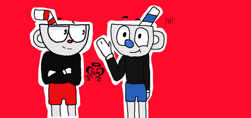 Cuphead and Mugman quick drawing by ixtzanotes on DeviantArt