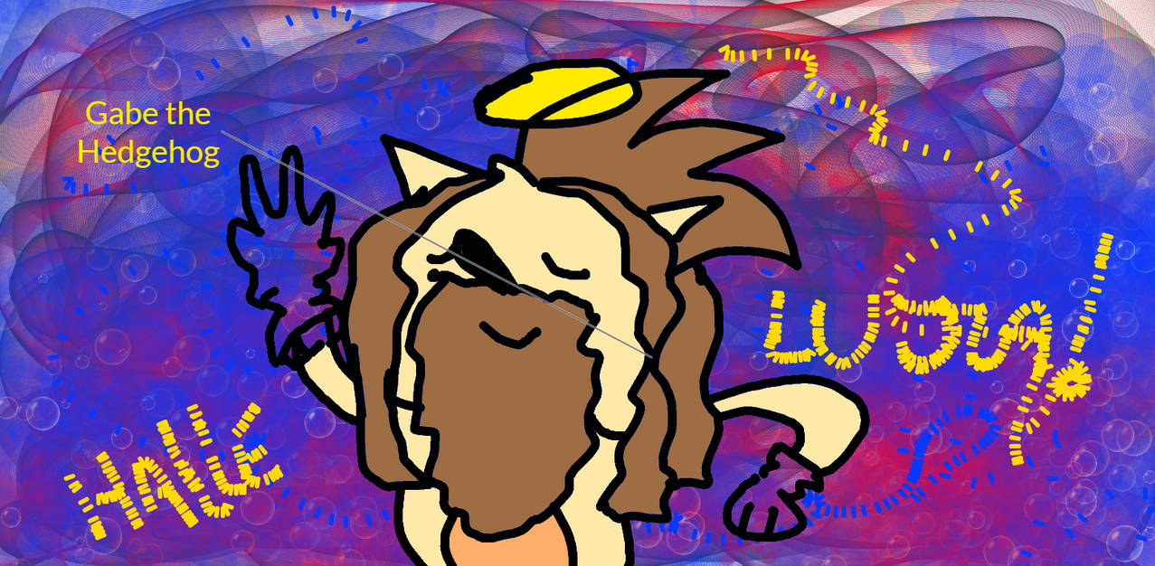 Gaben the hedgehog by SpeedyandFast on DeviantArt