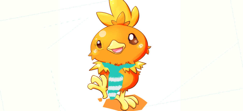 kirb (torchic form) by kirbsterbros on DeviantArt