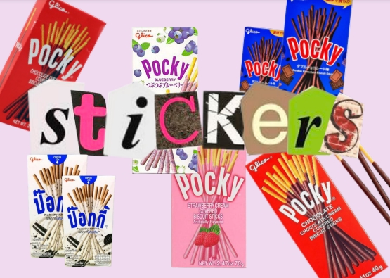 Stickers Pocky by Petitpink on DeviantArt