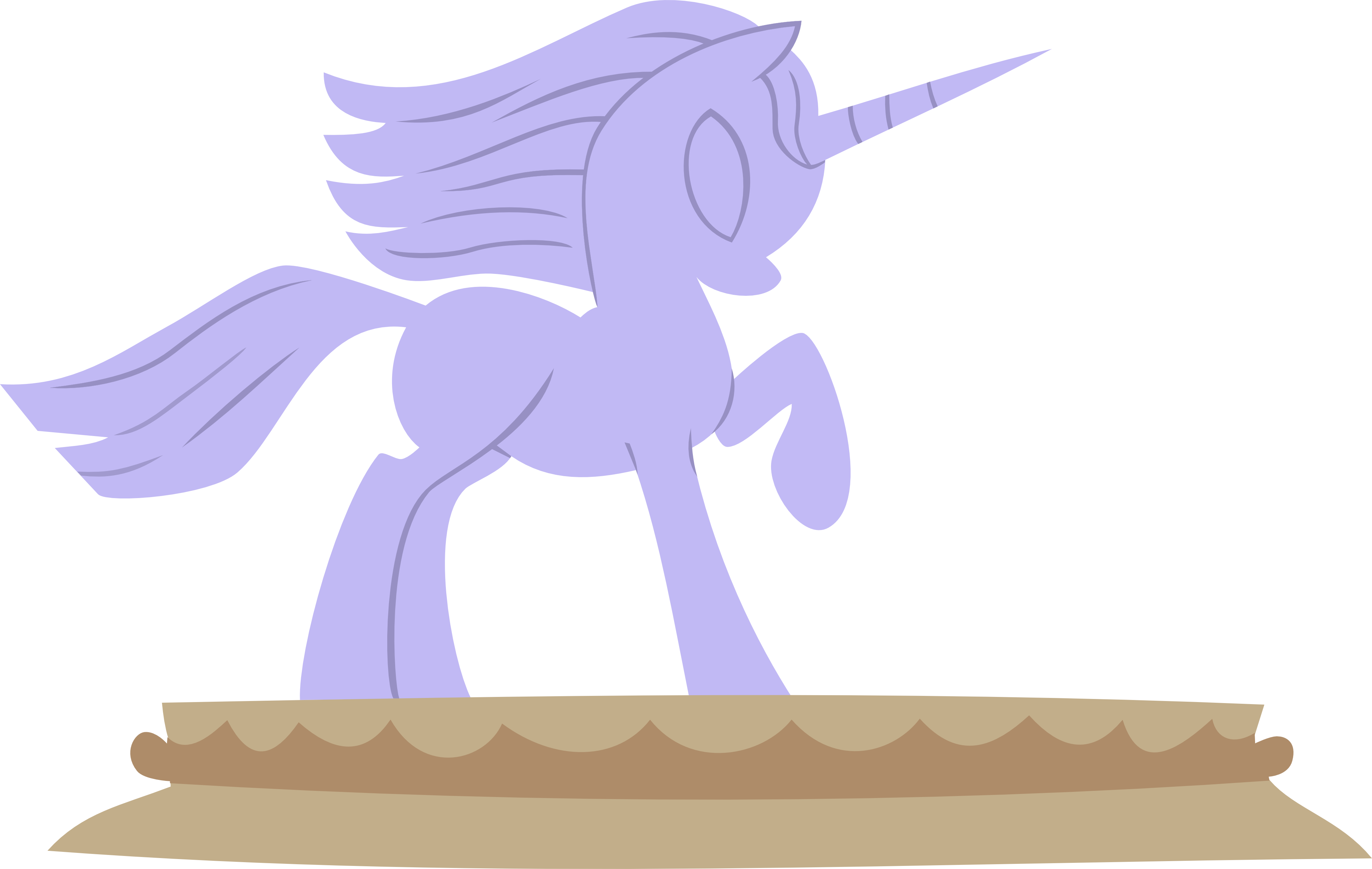 Pony Statue (Clean version) by Ambassad0r on DeviantArt