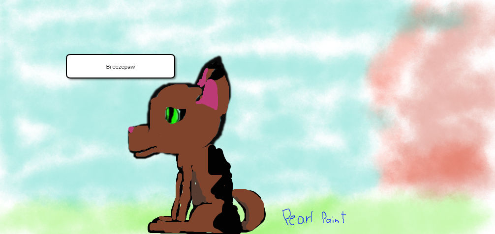 Breezepaw is staring by PearlPaint on DeviantArt