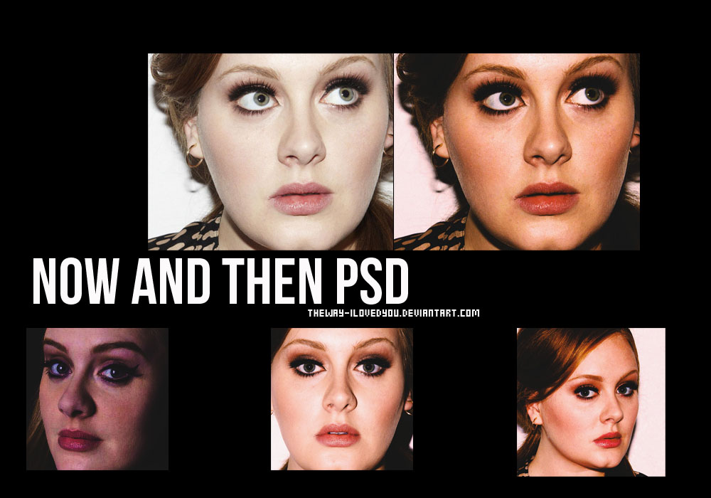 Now and then PSD by TheWay-ILovedYou on DeviantArt