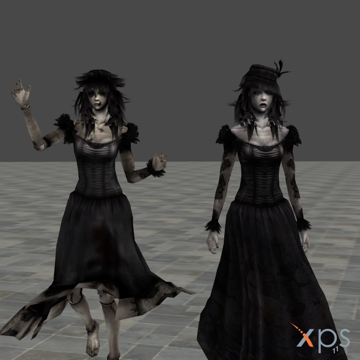 Fatal Frame 4 ghost-Kageri Sendou by mz3dcg on DeviantArt