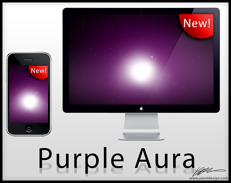 Purple Aura - Wallpaper by Kevdanclay on DeviantArt