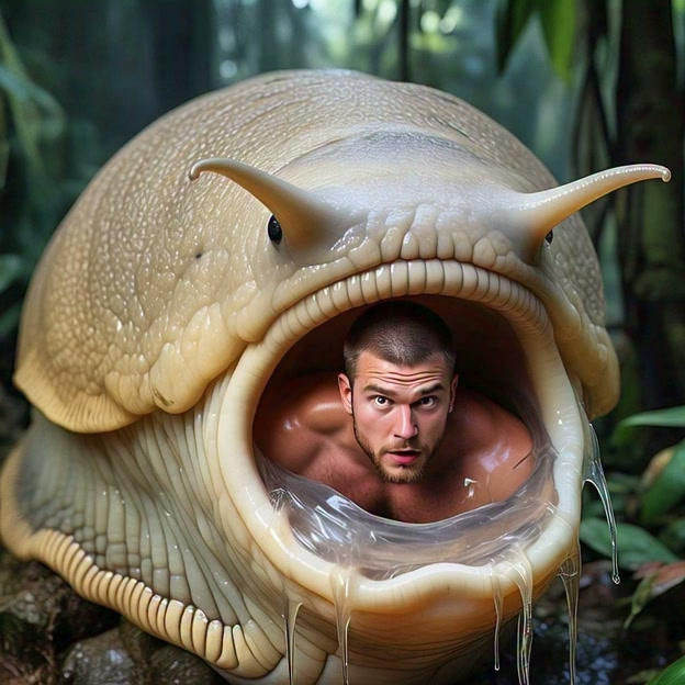 Meat-Eating Slug by FLESH-MUTANT on DeviantArt