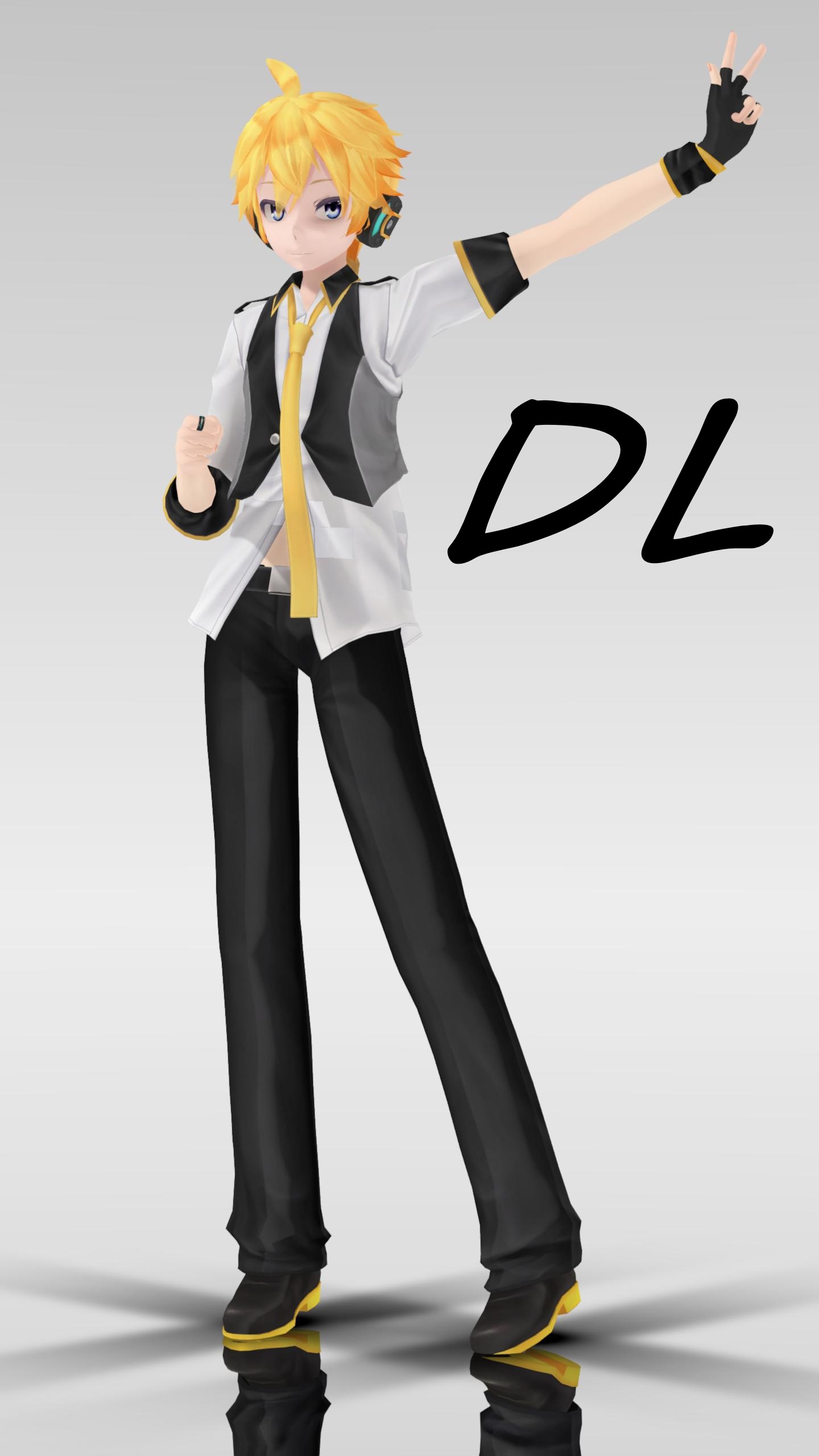 [MMD + DL] TDA Blue Moon Len Edit by Sumire9 on DeviantArt