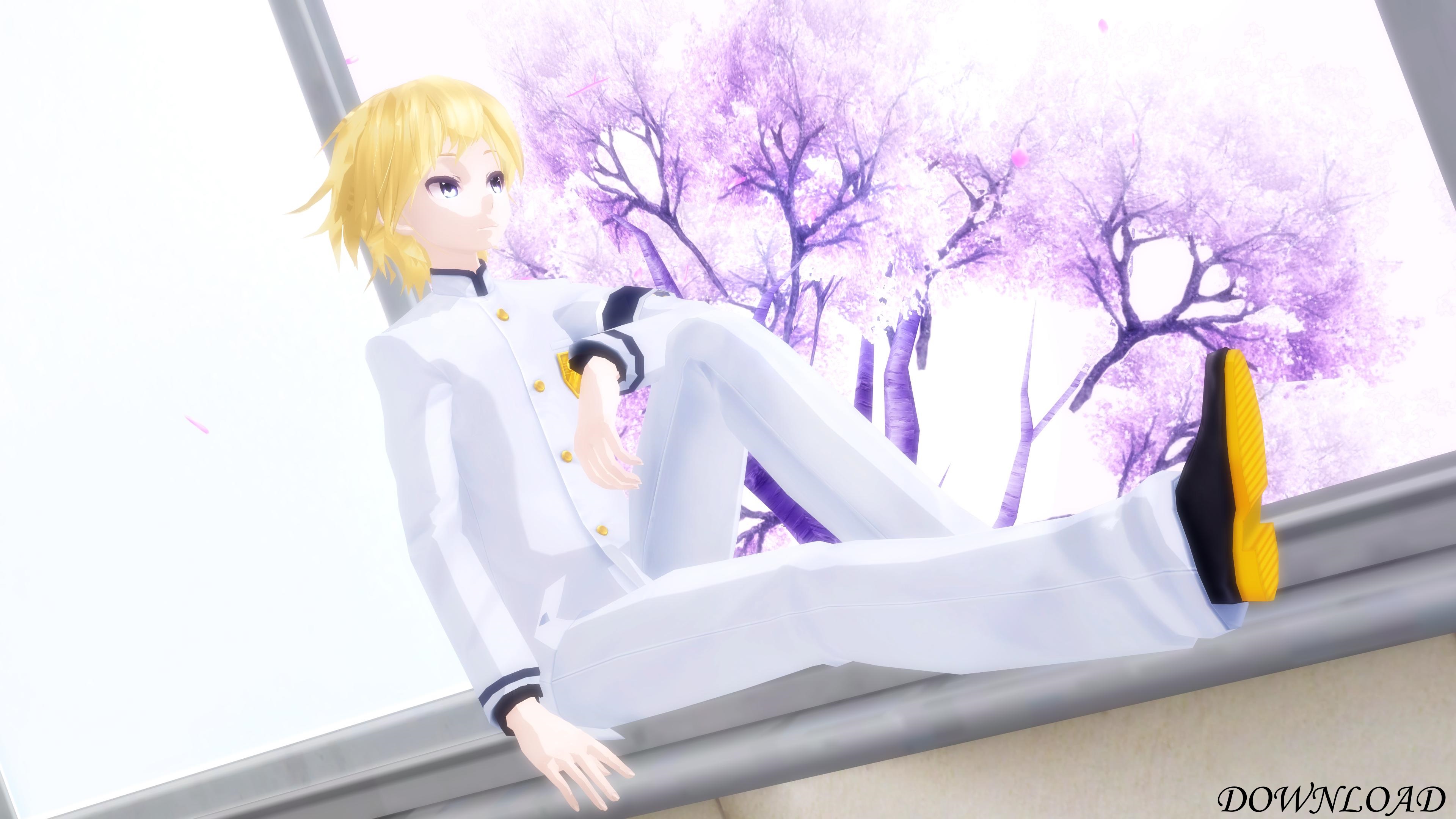 [MMD + DL] TDA Student Executive Len by Sumire9 on DeviantArt