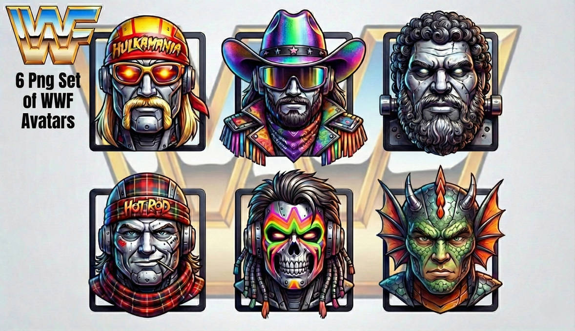 WWF Avatars by Num1deluxe on DeviantArt