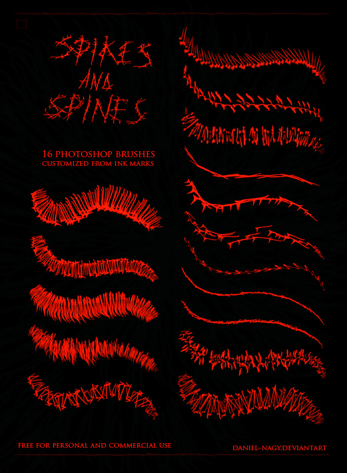 Spikes and spines by daniel-nagy on DeviantArt