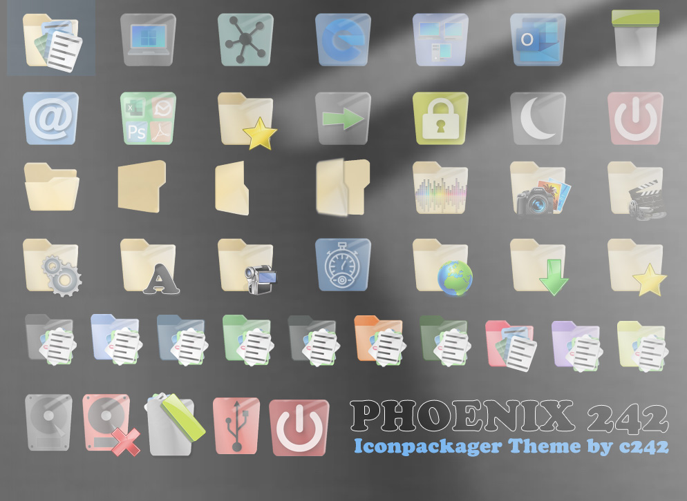 Phoenix242IconPackager by c242 on DeviantArt