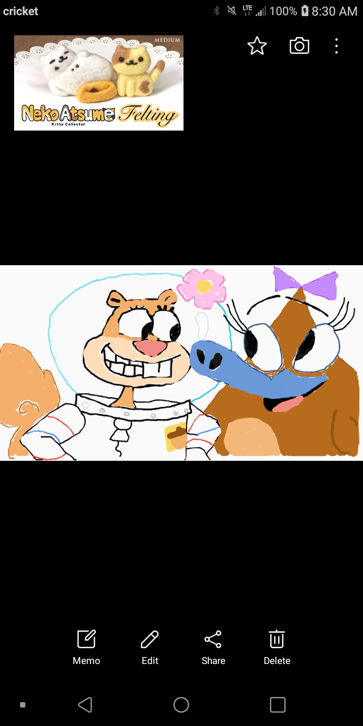 Sandy Cheeks Meets Patricia From Spliced by Heatherthetdifan32 on DeviantArt
