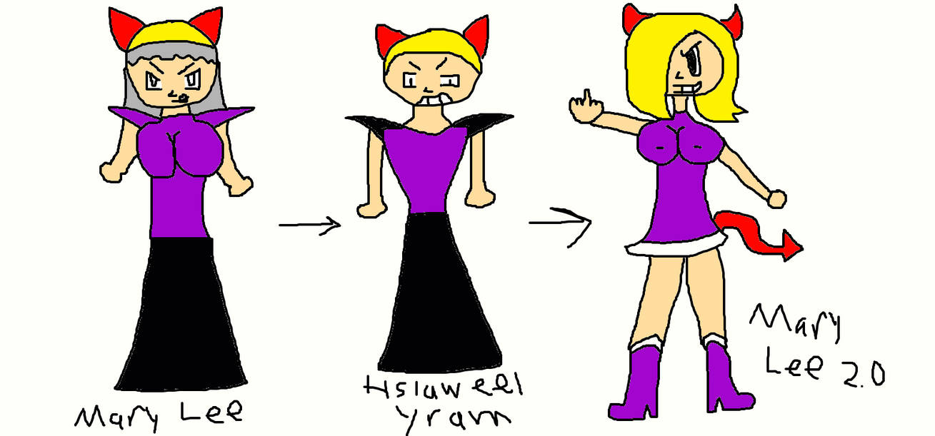 Mary Lee Walsh All 3 Forms By Mangolianblossom On Deviantart