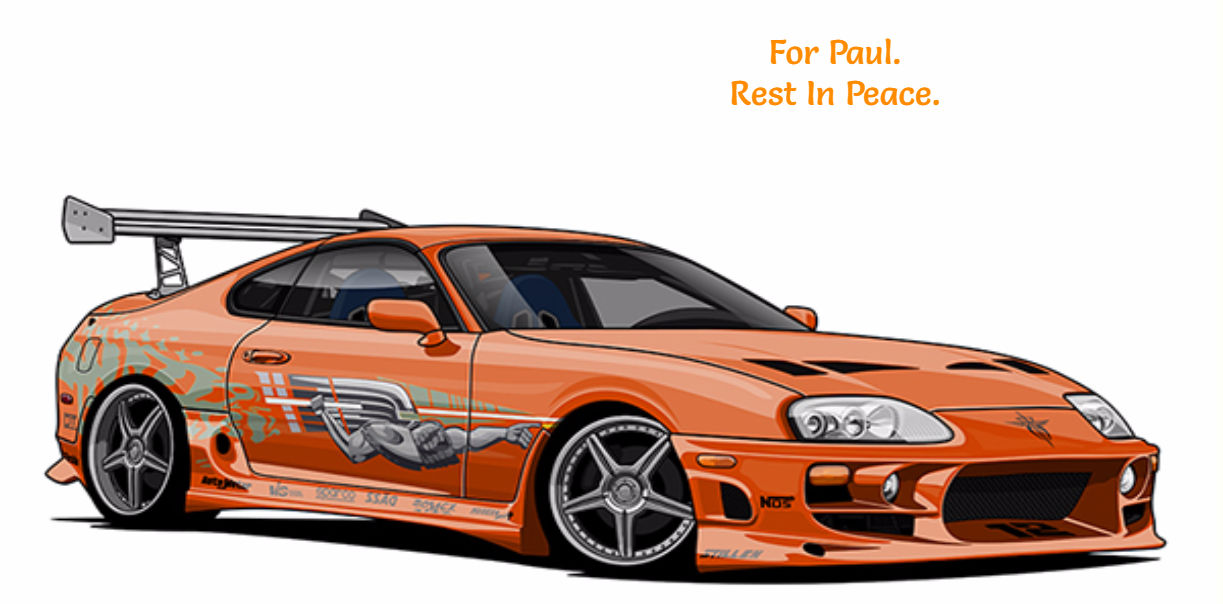 In Loving Memory Of Paul Walker. by ElectricSaberX on DeviantArt