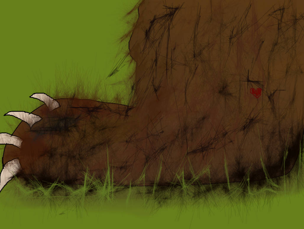 Big foot! by teddybearcholla on DeviantArt