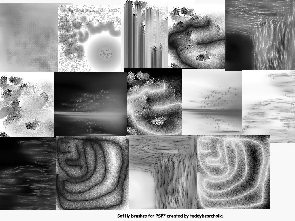 Softly brushes for PSP7 by teddybearcholla on DeviantArt