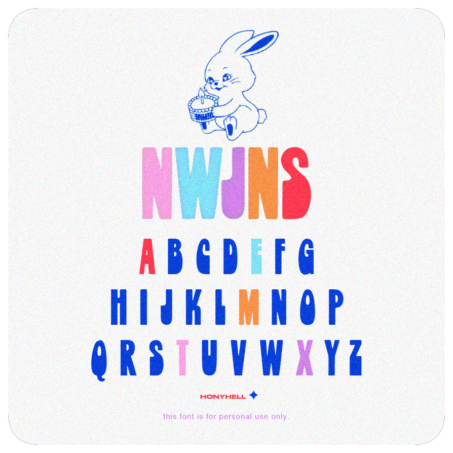 New Jeans Logo 1 Font By Honyhell by honyhell on DeviantArt