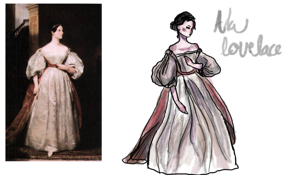 Ada Lovelace by DorkVader03 on DeviantArt