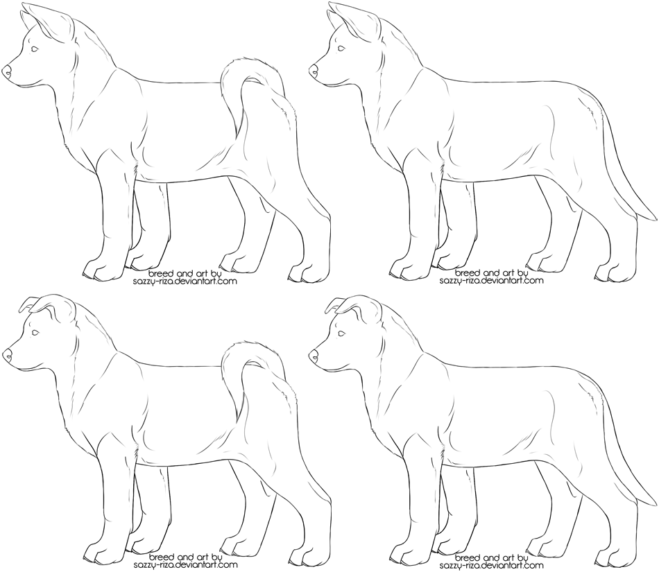 NAS Puppy Lines by sazzy-riza on DeviantArt
