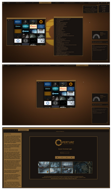 Portal 2 Theme Update - WIP by wistfulwriter on DeviantArt
