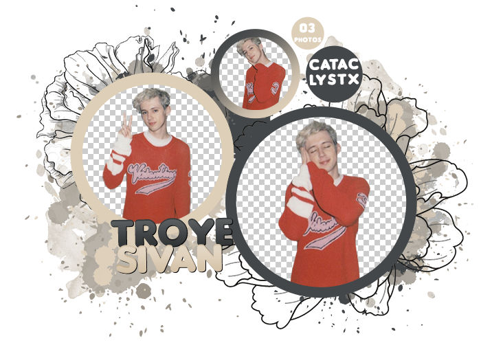 +Pack PNG #1|Troye Sivan| by Cataclystx on DeviantArt