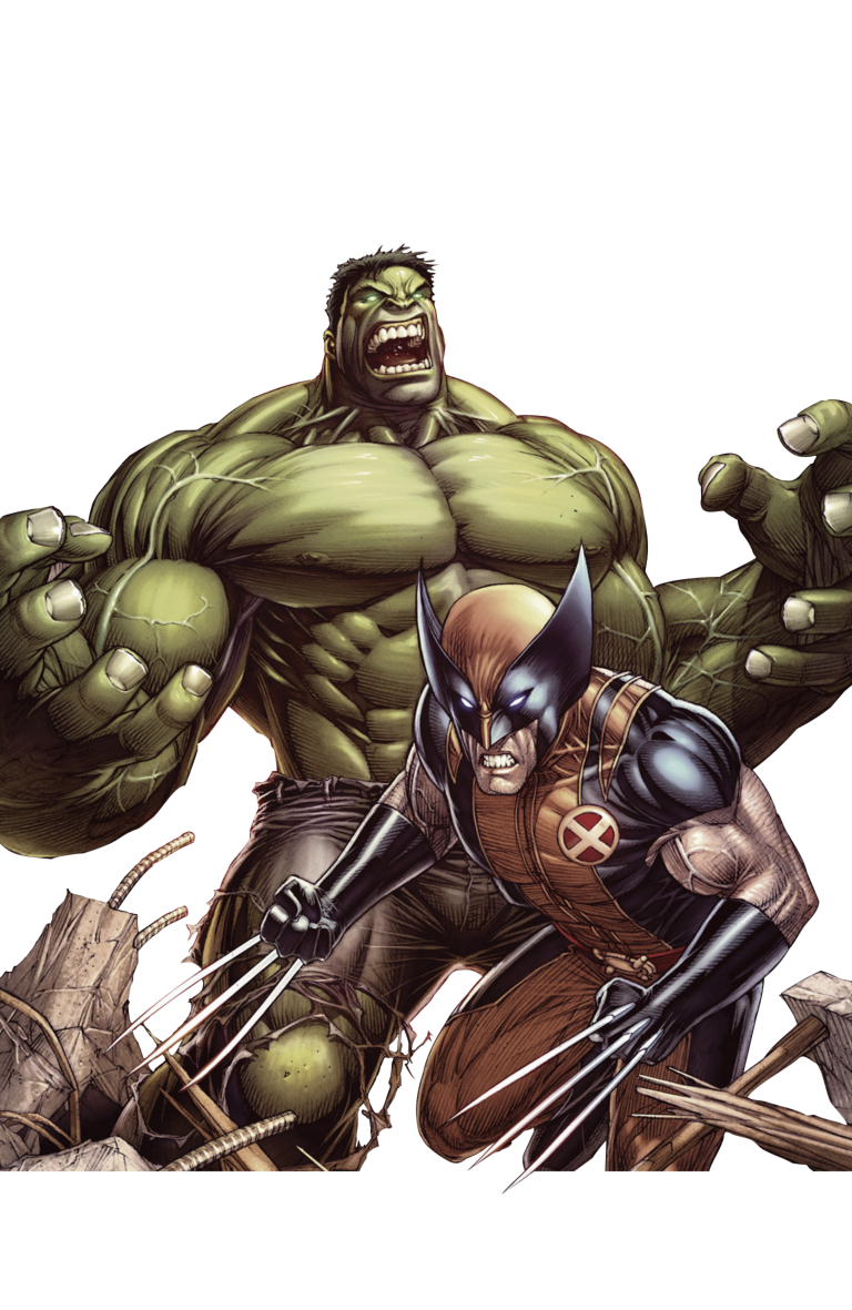 Hulk Wolverine Render by bobhertley on DeviantArt