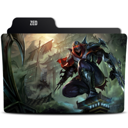 Zed League of Legends Folder Icon by Loreoflegends on DeviantArt