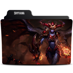 Shyvana League of Legends Folder Icon by Loreoflegends on DeviantArt