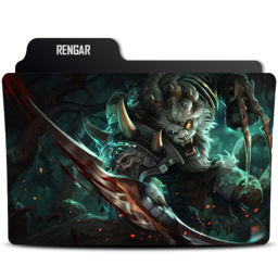 Rengar League of Legends Folder Icon by Loreoflegends on DeviantArt