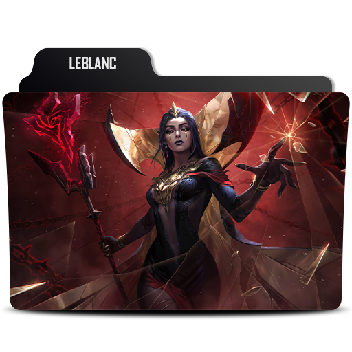 LeBlanc League of Legends Folder Icon by Loreoflegends on DeviantArt