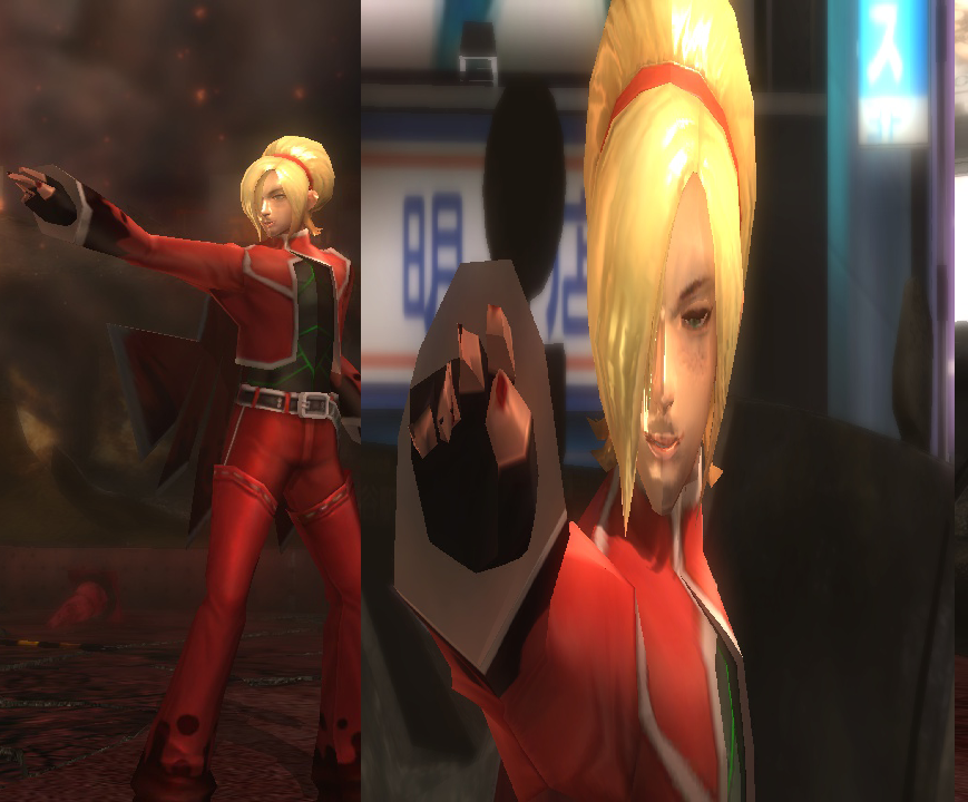 DOA5LR Hayate Ash KOF World by SheikProject on DeviantArt