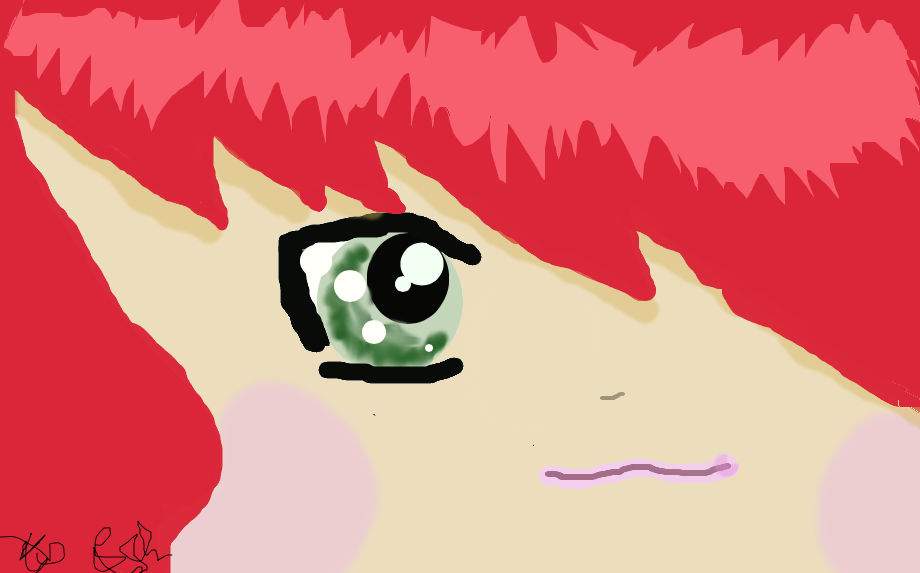 red hair rebel by oddeyecatart on DeviantArt