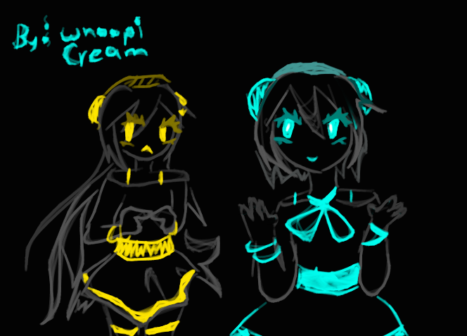 NEON SISTERS by WhoopiCream on DeviantArt