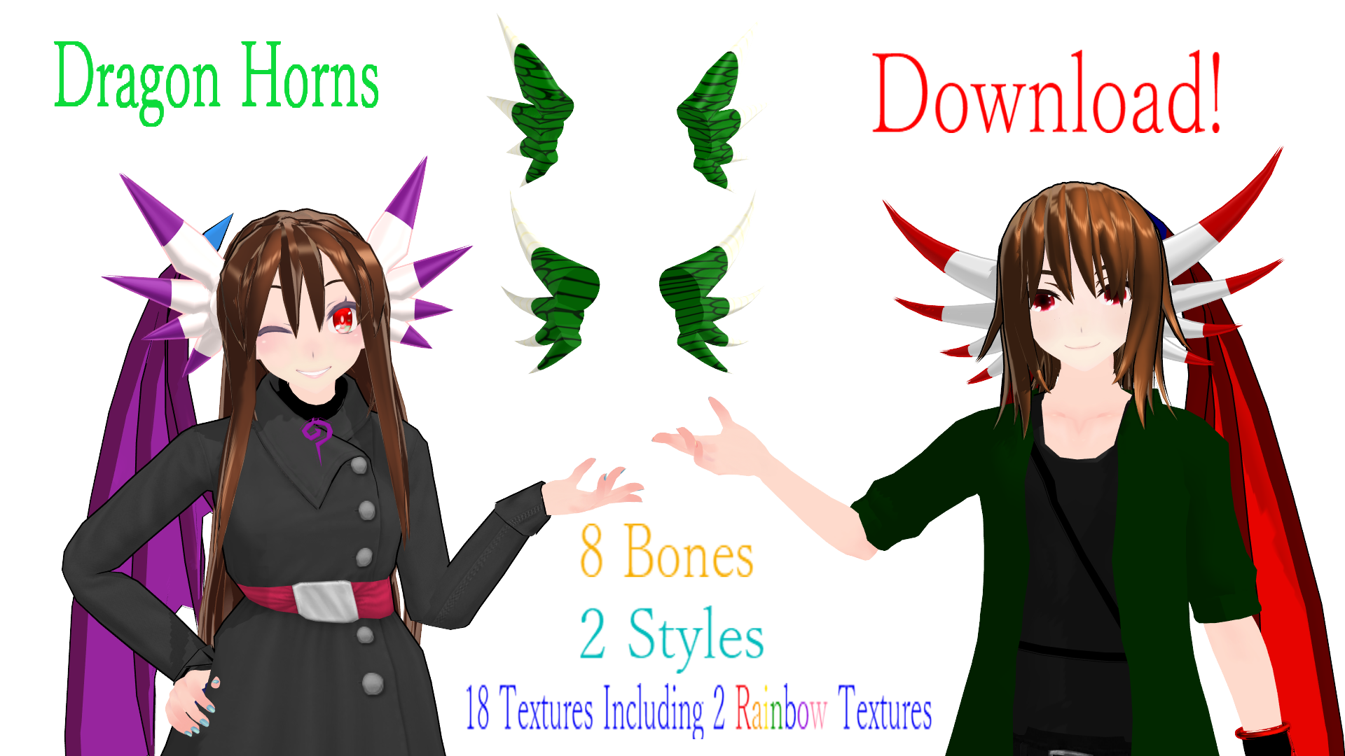 Dragon Horns ~Download~ by RitaLeader14 on DeviantArt