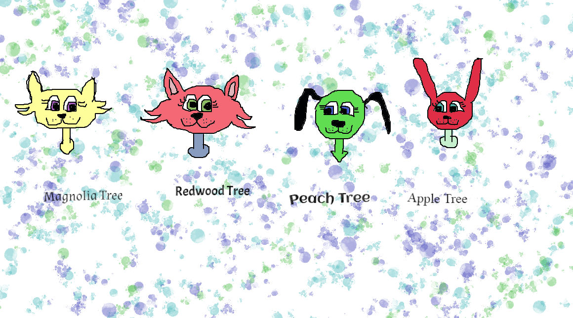 Some Tree People by AppleTree02 on DeviantArt