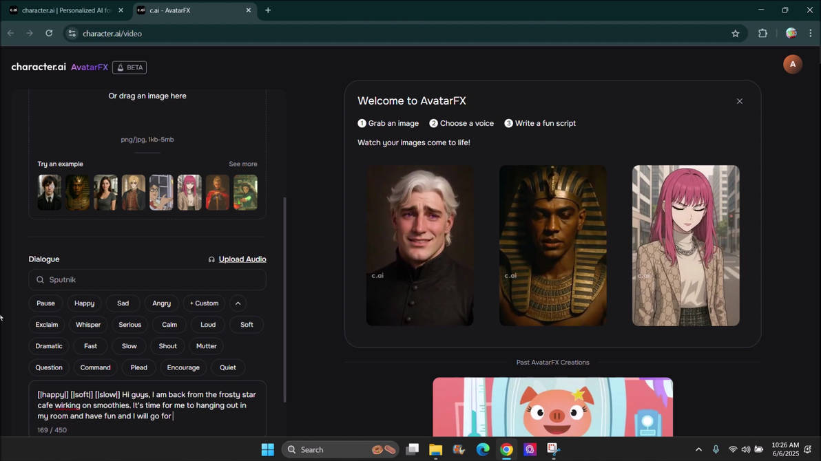 Here's how any character can work with AvatarFX by AdamsCreateArts on ...