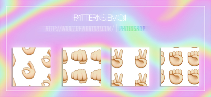 PATTERNS| EMOJI by WAAIT on DeviantArt
