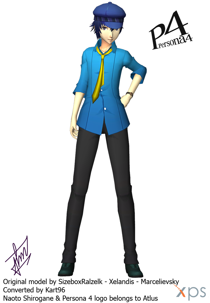 Naoto Casual Summer Outfit XPS by kart96 on DeviantArt