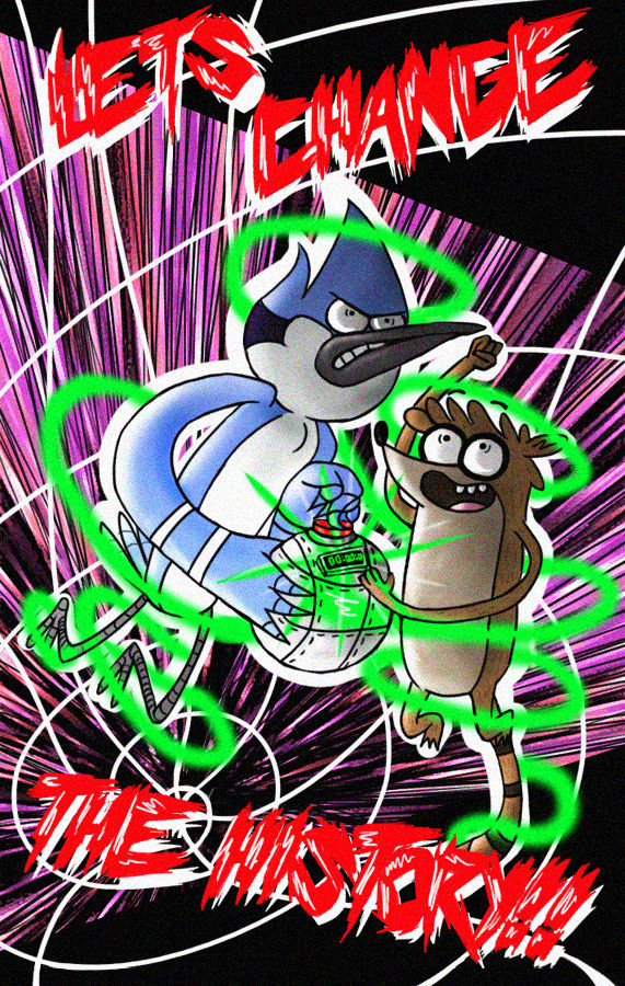Rigby's time machine by La-maldita on DeviantArt