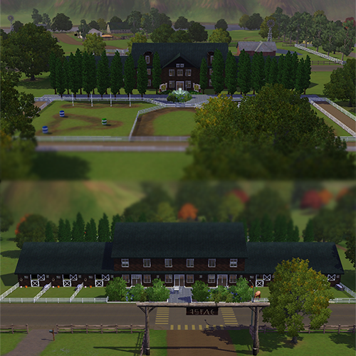 Sims stable by Red-Birch-Ridge on DeviantArt