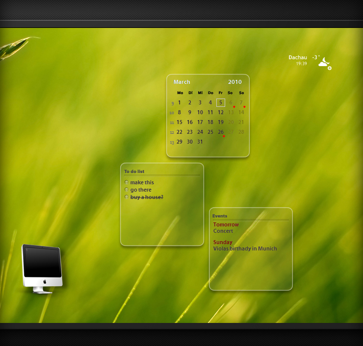 Spring - skin for Rainlendar 1 by DJwaski on DeviantArt
