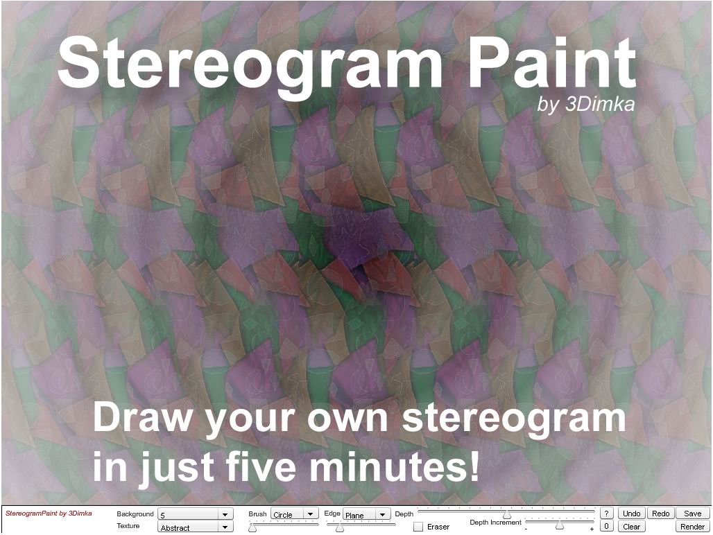 Stereogram Paint by 3Dimka on DeviantArt