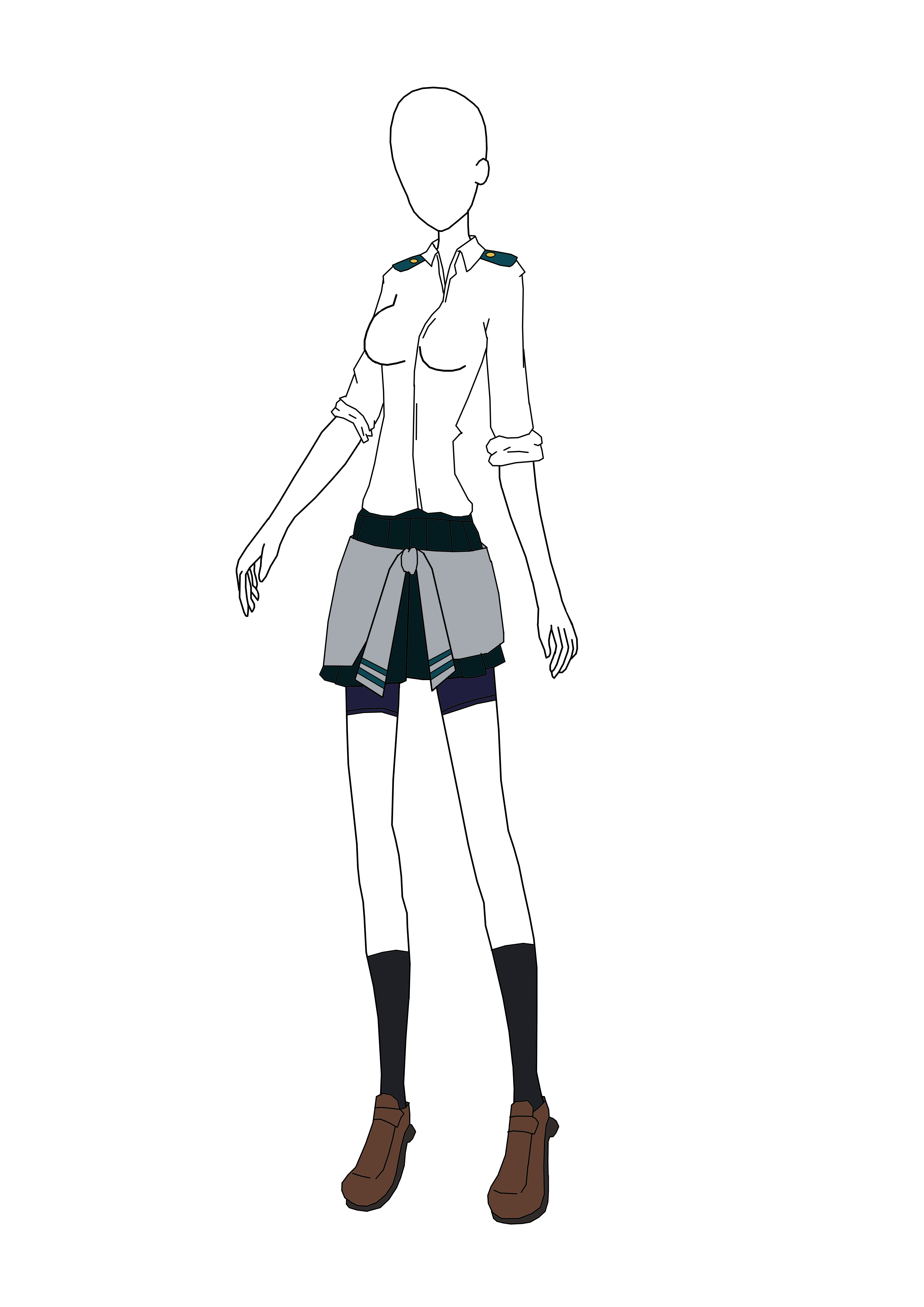 Uniform Oc by silverdragon61 on DeviantArt