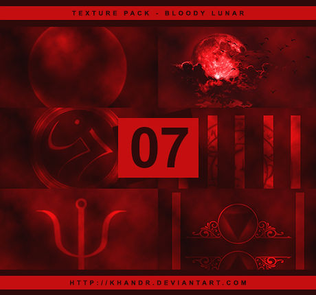 Bloody Lunar - Texture Pack #07 by KhanDR on DeviantArt