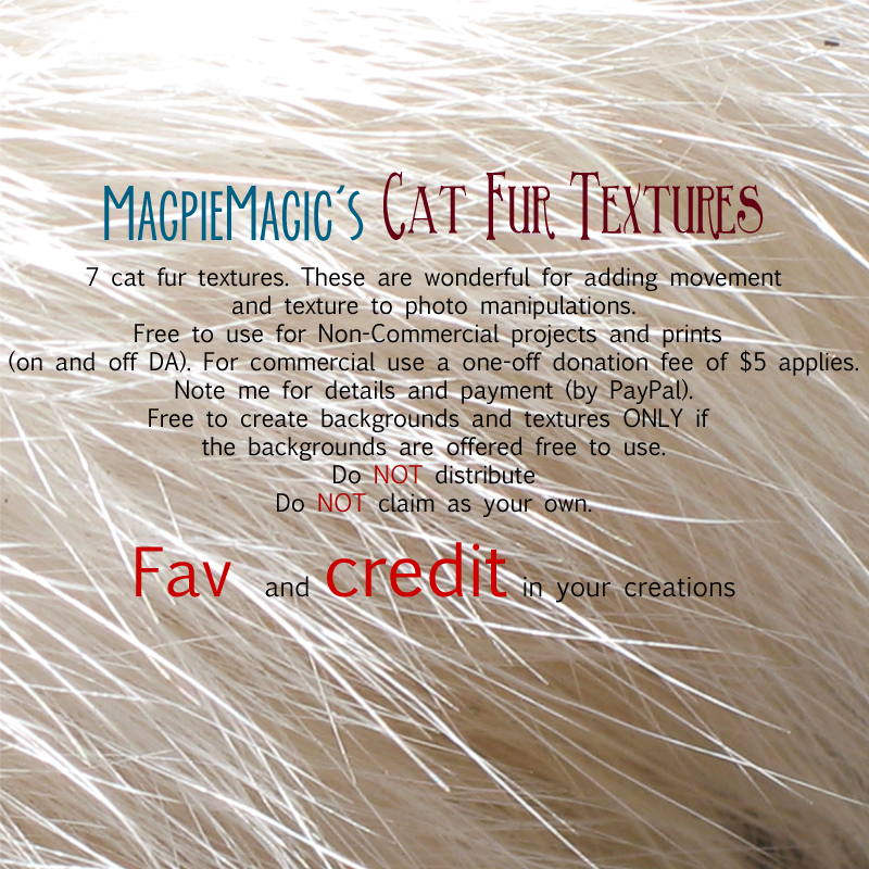 MM Cat Fur Texture Pack by MagpieMagic on DeviantArt